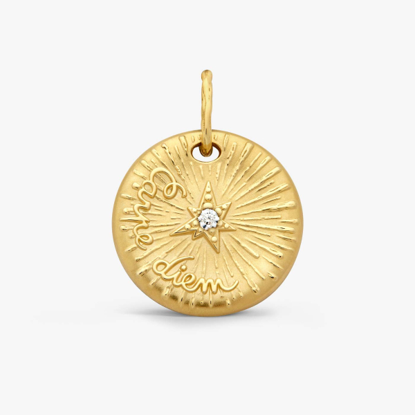 Médaille - Or Jaune - Diamant - 21mm - Les Allégories Daphné - Arthus ...